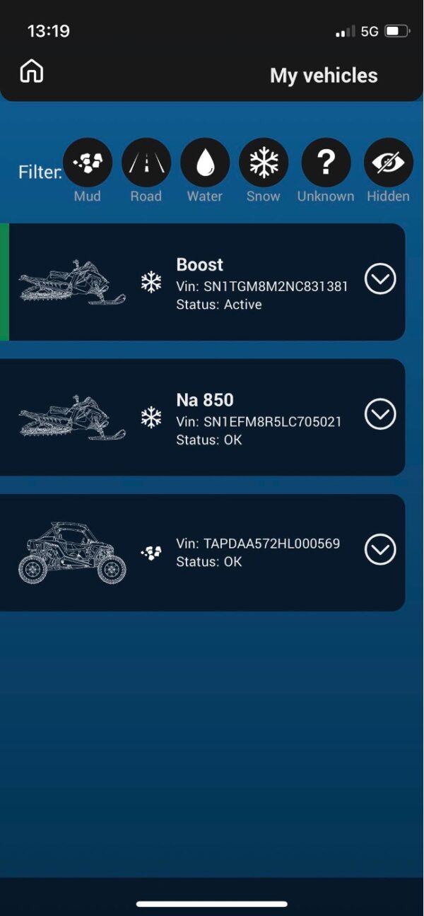 MyMaptuner: Add and manage vehicles - Maptuner