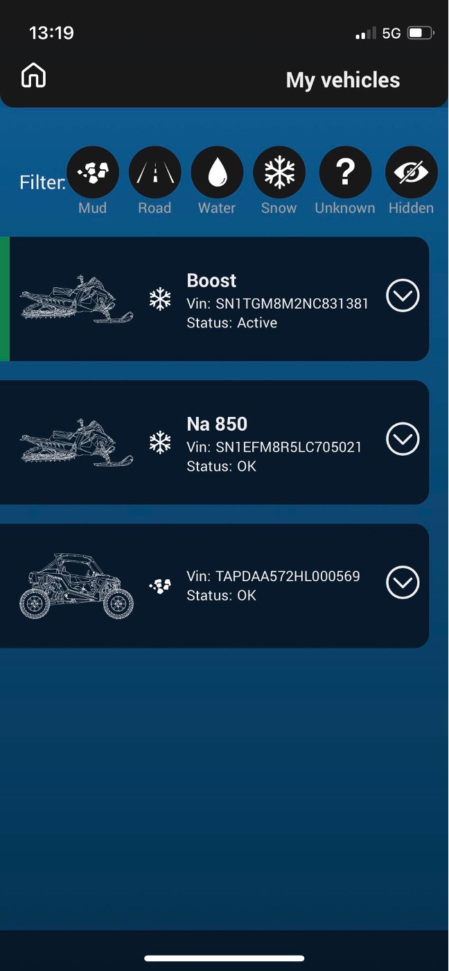 MyMaptuner: Add and manage vehicles - Maptuner