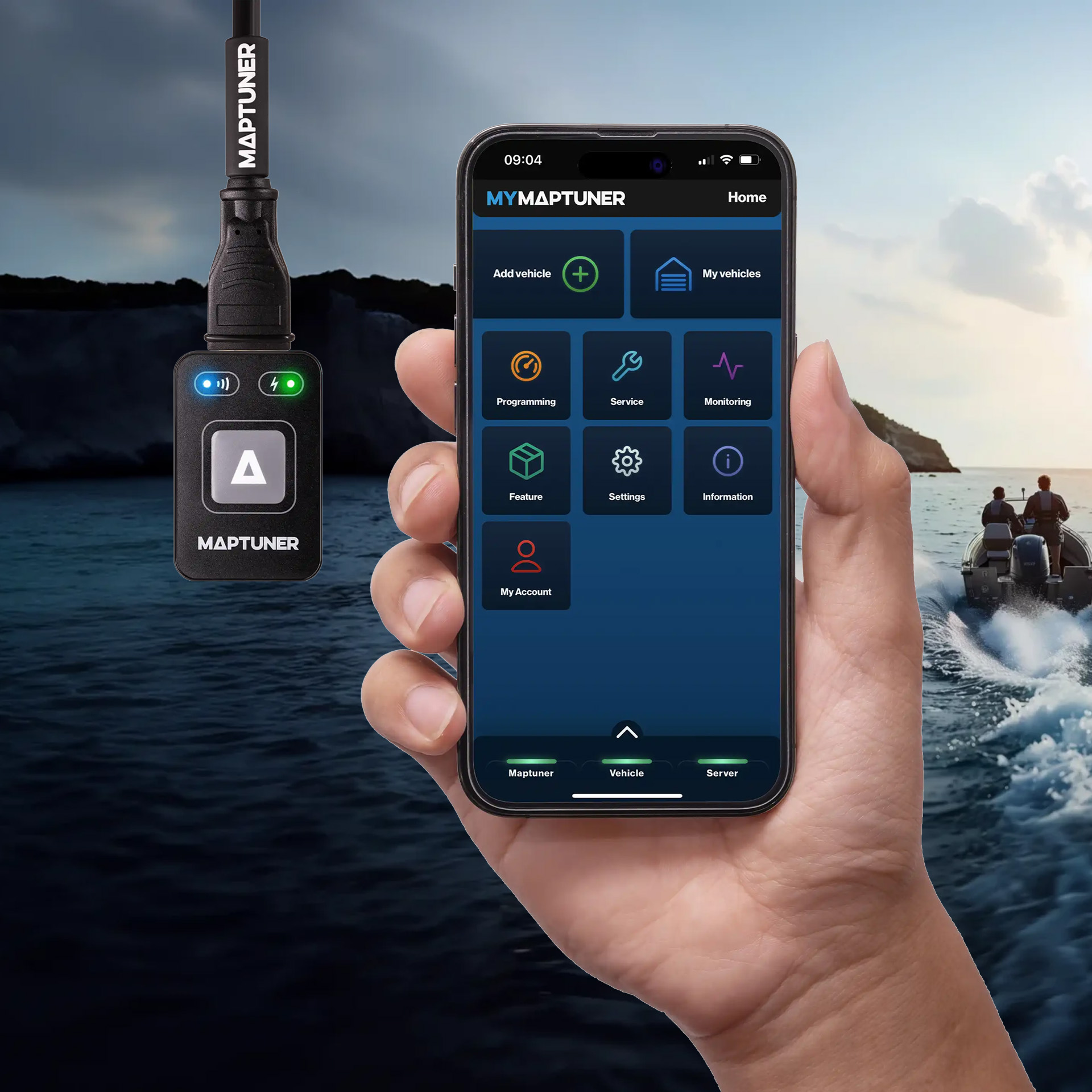 Motoroptimering för Yamaha utombordare - Maptuner