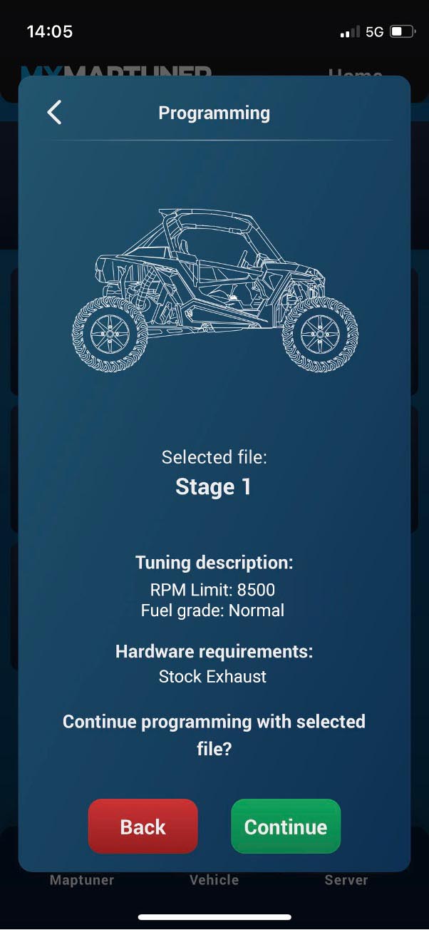 MyMaptuner: Programming - Maptuner