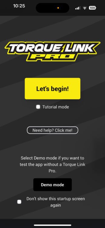 Connect Torque Link Pro to smartphone - Maptuner
